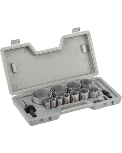 Bosch 14-delni set testera za otvore HSS-bimetal 19; 22; 25; 29; 35; 38; 44; 51; 57; 64; 76 mm - 2607018390