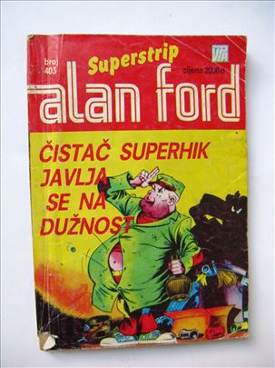 Alan Ford 403 - Vjesnik - Čistač Superhik