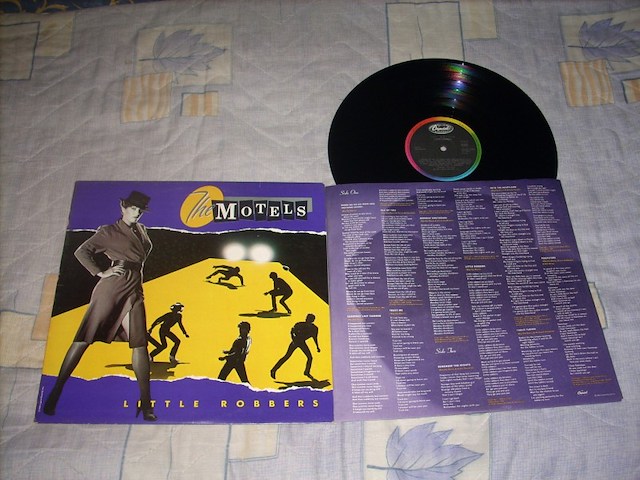 The Motels ‎– Little Robbers LP Jugoton 1984.