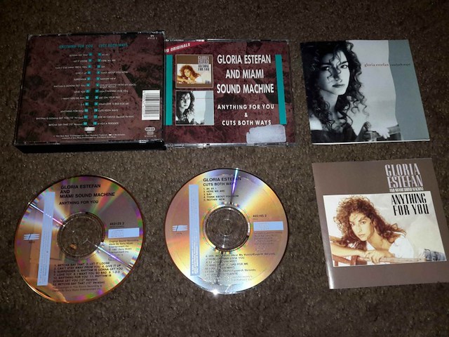 Gloria Estefan - Anything for you &; Cuts both ways 2CDa