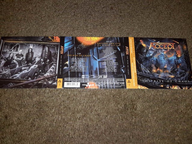 Accept - The rise of chaos CD+DVD