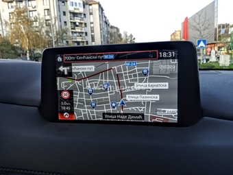 MAZDA CONNECT Mape Srbije i Evrope