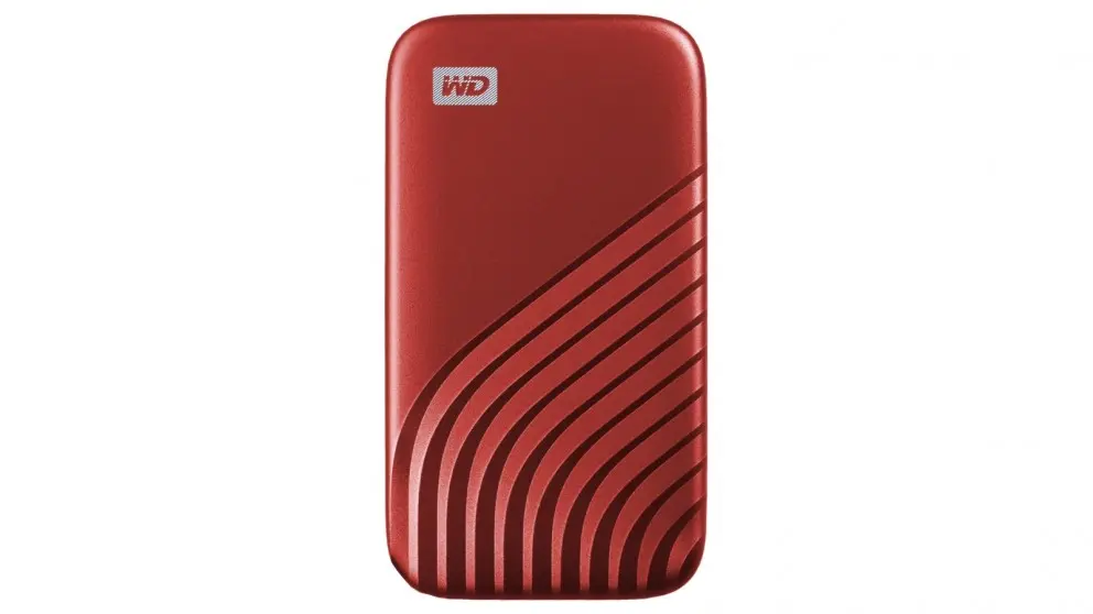 WESTERN DIGITAL SSD 500GB My Passport Portable crveni