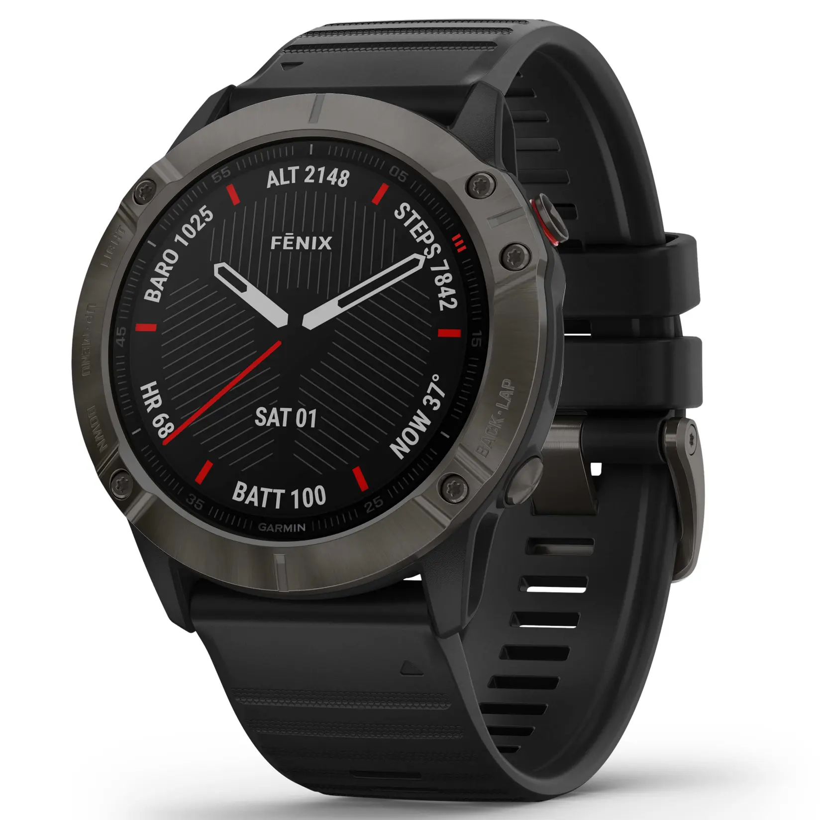 GARMIN Pametni sat Fenix 6x crni