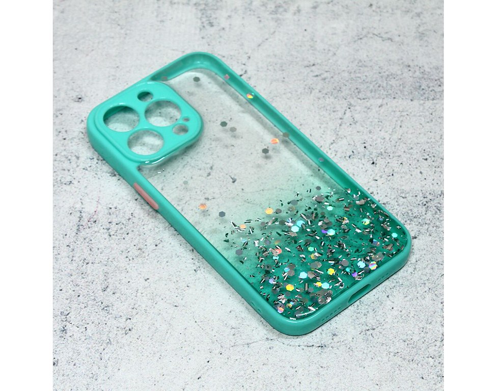 Futrola Frame Glitter - iPhone 13 Pro mint