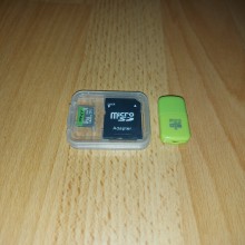 Sd card 128gb + adapter