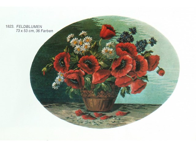 Vilerov Goblen 1823-FELDBLUMEN - Komplet Za Izradu