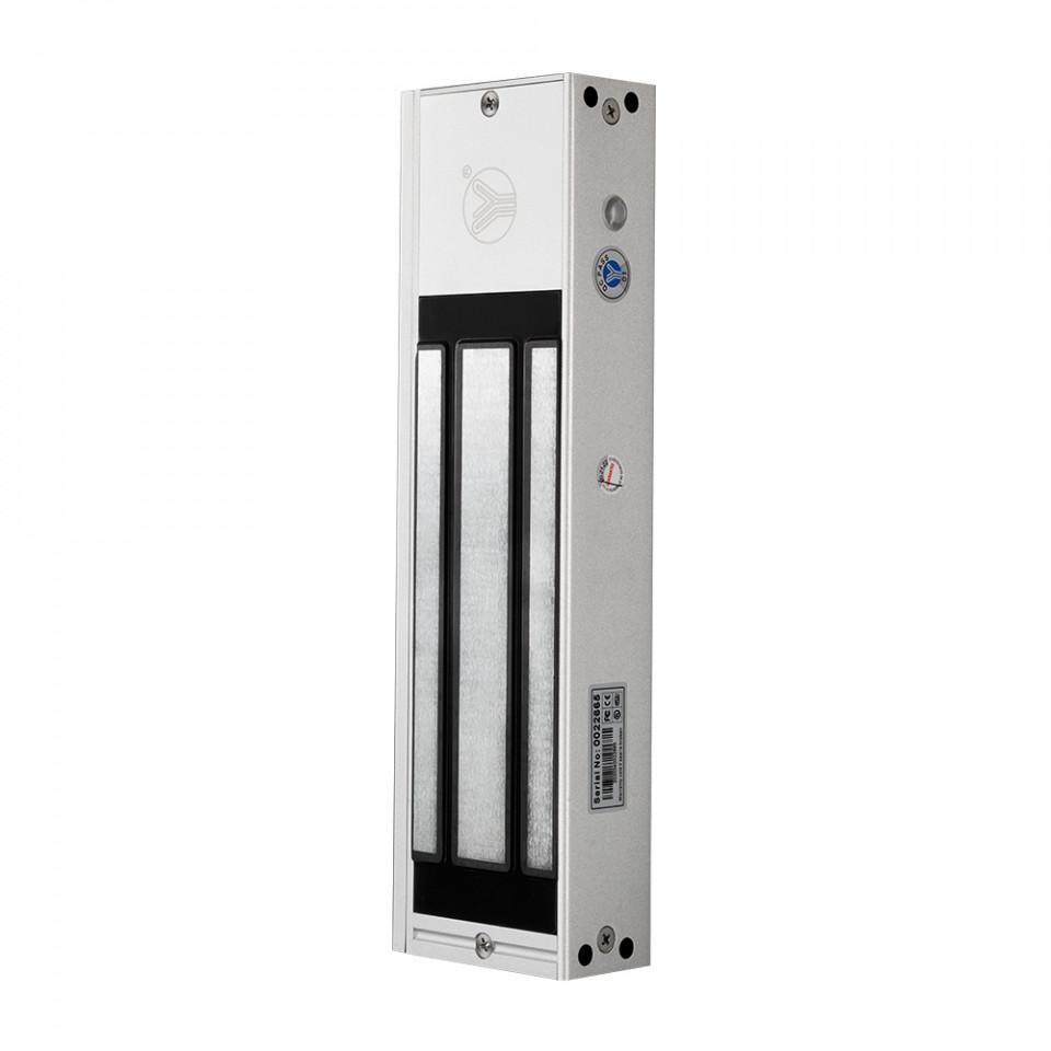 Elektromagnetna brava YLI YM-500N LED, jedna vrata, do 500 kg