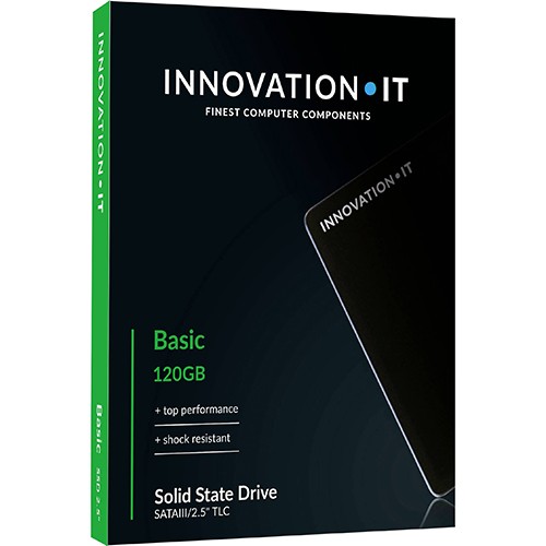 Innovation IT 120GB Basic 2.5″ SATA3 SSD | 00-120929