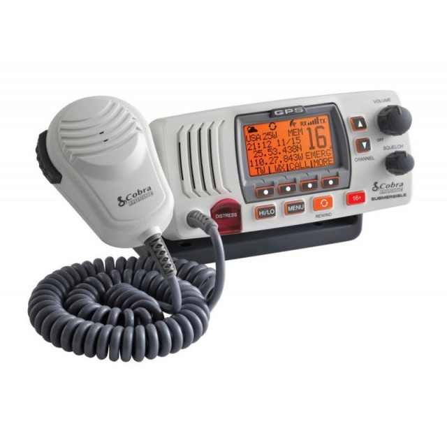 COBRA MARINE VHF MR F57W E BELA