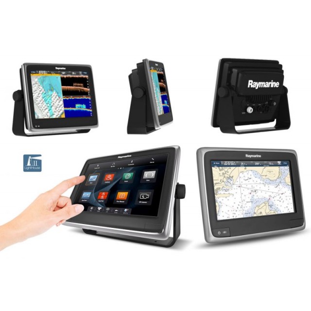 NAUTIČKA NAVIGACIJA RAYMARINE MULTIFUNCTION DISPLAY 9" A97 WI-FI TOUCH SA FISHFINDER E70233