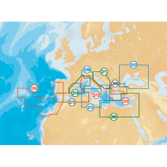 NAVIONICS SD/MICRO SD PLATINUM+ XL KARTOGRAFIJA