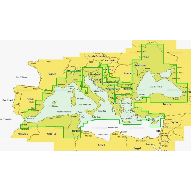 NAVIONICS+ COMPACT FLASH 43XG KARTOGRAFIJA