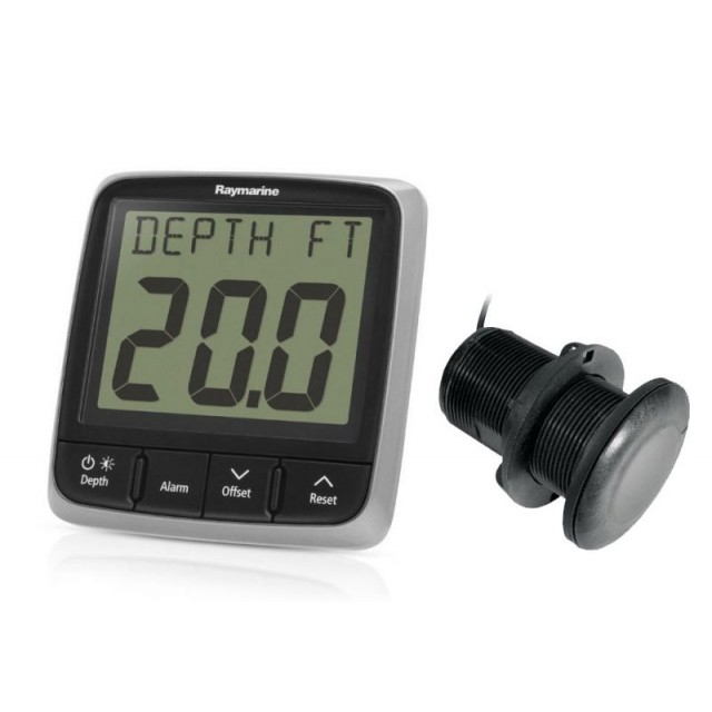 RAYMARINE I50 DEPTH PACK WITH P19 THRU-HULL SONDA