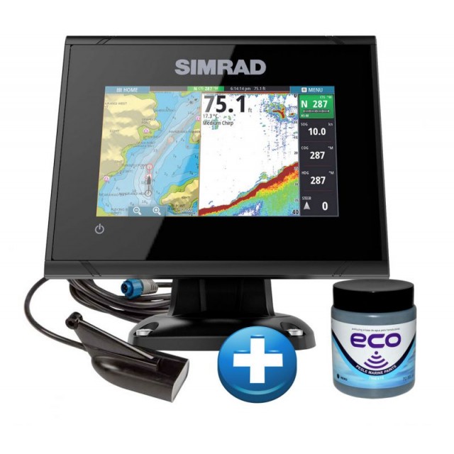 SIMRAD ECHO - GPS GO9 XSE SA DOWNSCAN SONDOM + BESPLATNO MARLIN ECO ANTIFOULING