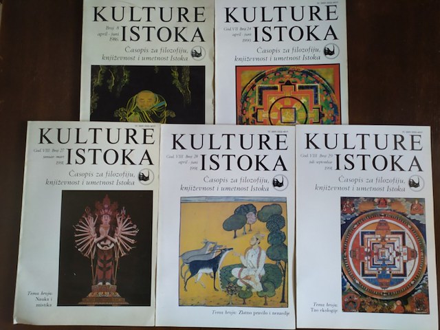 Kulture istoka, mini lot / brojevi 8, 24, 27, 28, 29