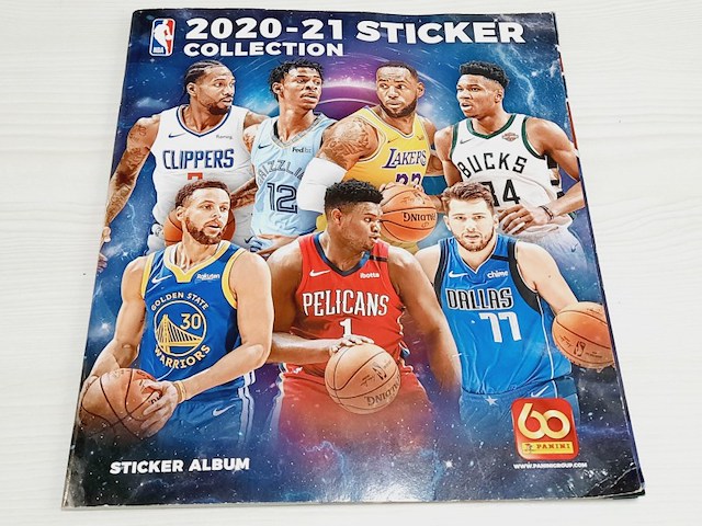 Panini album NBA 2020/21