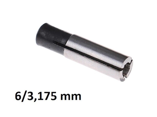 Caura - Adapter 6mm na 3,175mm (6mm na 1/8`)