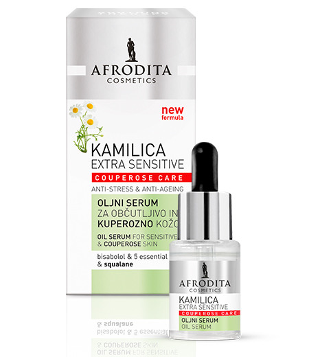 KAMILICA EXTRA SENSITIVE Uljani serum za osetljivu i kuperoznu kožu