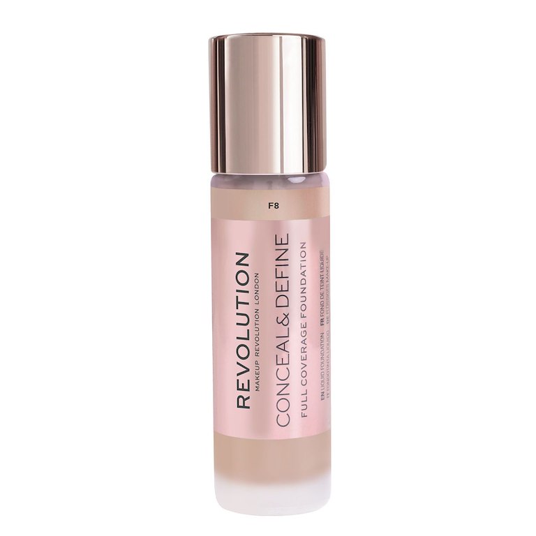 Tečni puder MAKEUP REVOLUTION Conceal & Define 23ml F8