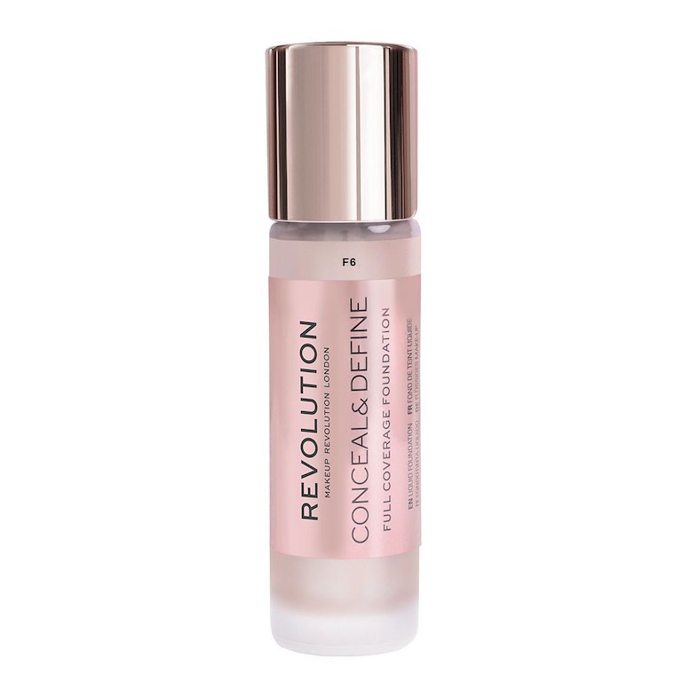 Tečni puder MAKEUP REVOLUTION Conceal & Define 23ml F6