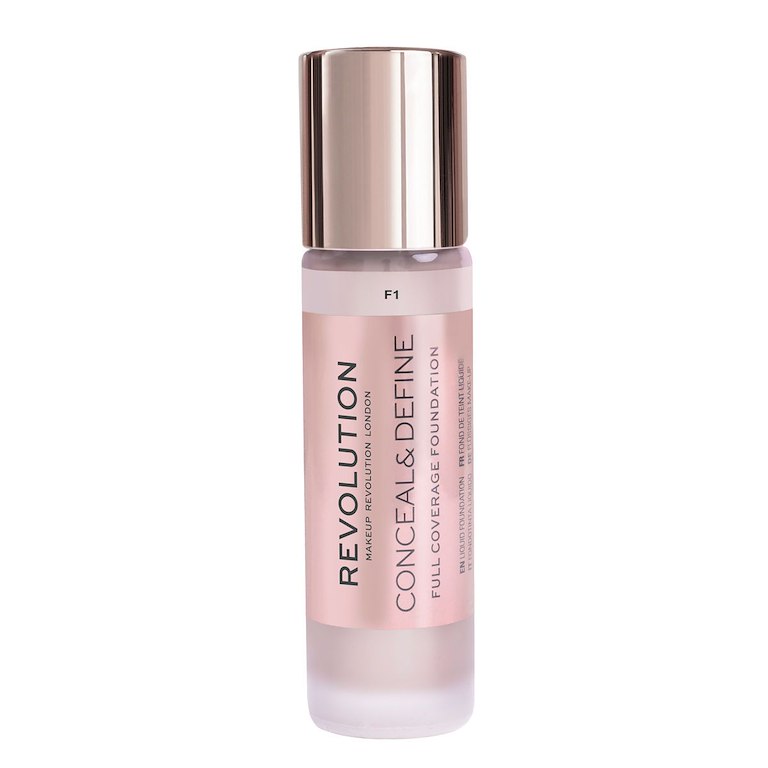 Tečni puder MAKEUP REVOLUTION Conceal & Define 23ml F1