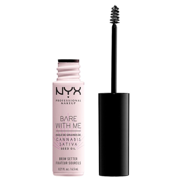 Maskara za obrve NYX Professional Makeup Bare with Me Brow Setter BWMHBS011 6.5ml