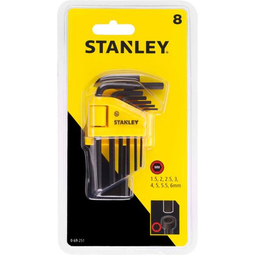Stanley Ključevi Imbus 1,5 - 6mm / Set 8kom 0-69-251