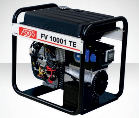 FOGO agregat FV 10001TE, 9.5kW, 230V, rezervoar 45L, elektro start, B&S motor benzin