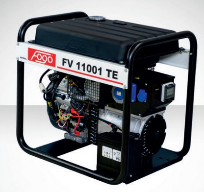FOGO agregat FV 11001TE, 11kW, 230V, rezervoar 45L, elektro start, B&S motor
