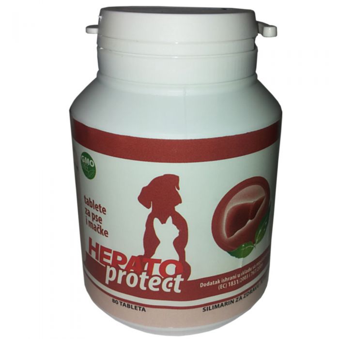 HEPATOPROTECT ZA PSE I MACKE 80 TABLETA