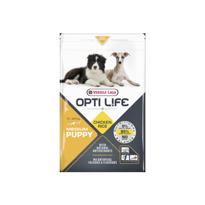 Opti Life: Hrana za štence srednjih rasa Medium Puppy