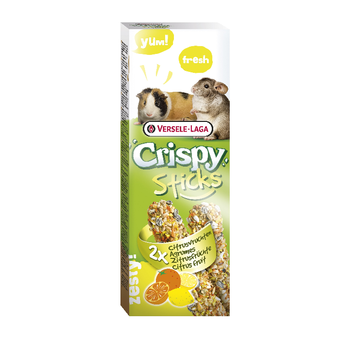 Crispy: Poslastica sa narandžom i limunom Sticks, 110 gr