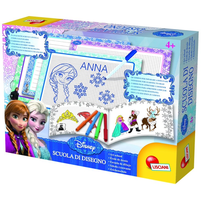 LISCIANI FROZEN KERATIVNI SET SKOLA DIZAJNA