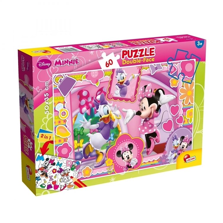 PUZZLE SLAGALICE 60 DELOVA MINNIE LISCIANI