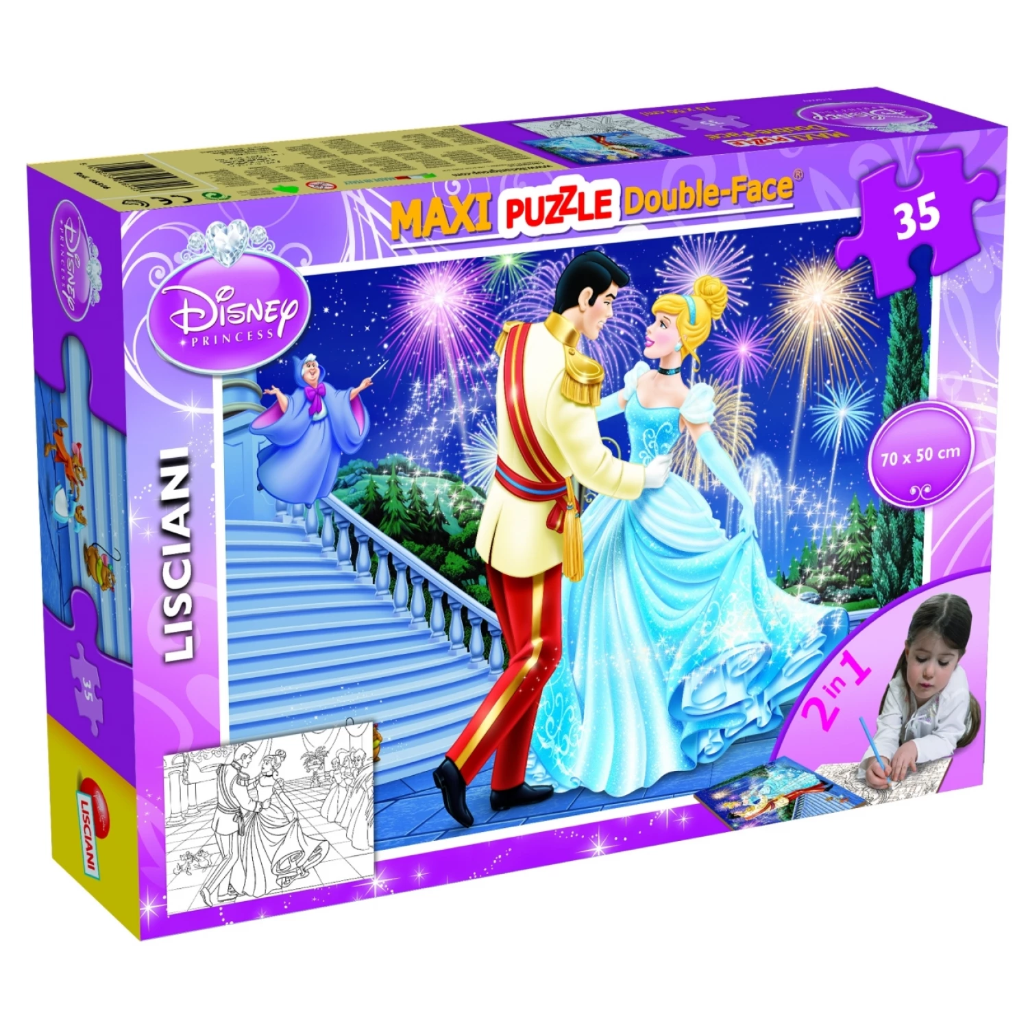 PUZZLE SLAGALICE 35 DELOVA MAXI PEPELJUGA LISCIANI