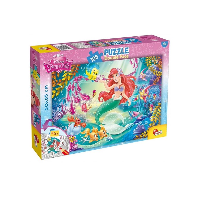 PUZZLE SLAGALICE 108 DELOVA MALA SIRENA LISCIANI