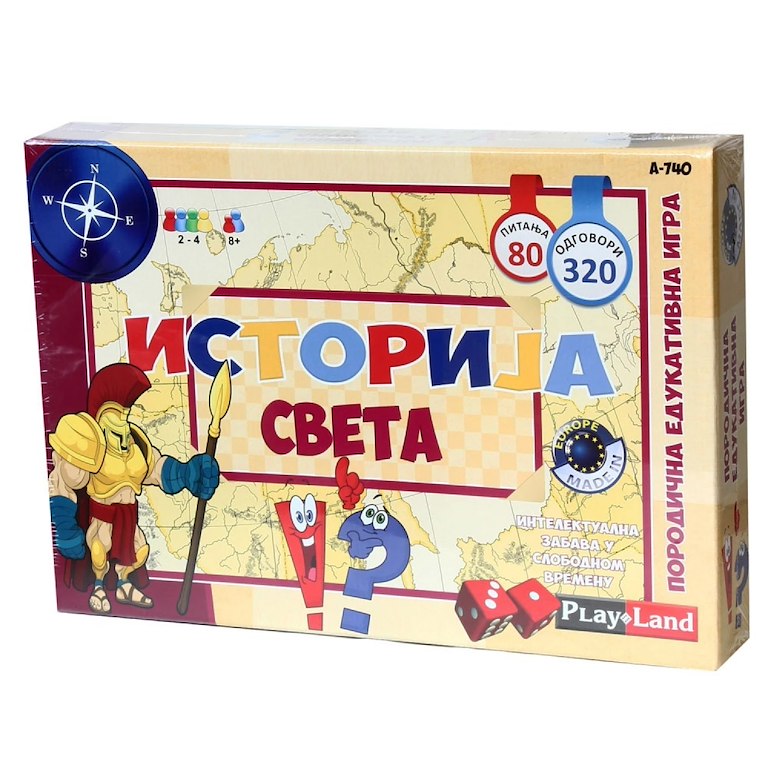 PLAY LAND ISTORIJA SVETA DRUSTVENA IGRA PL740