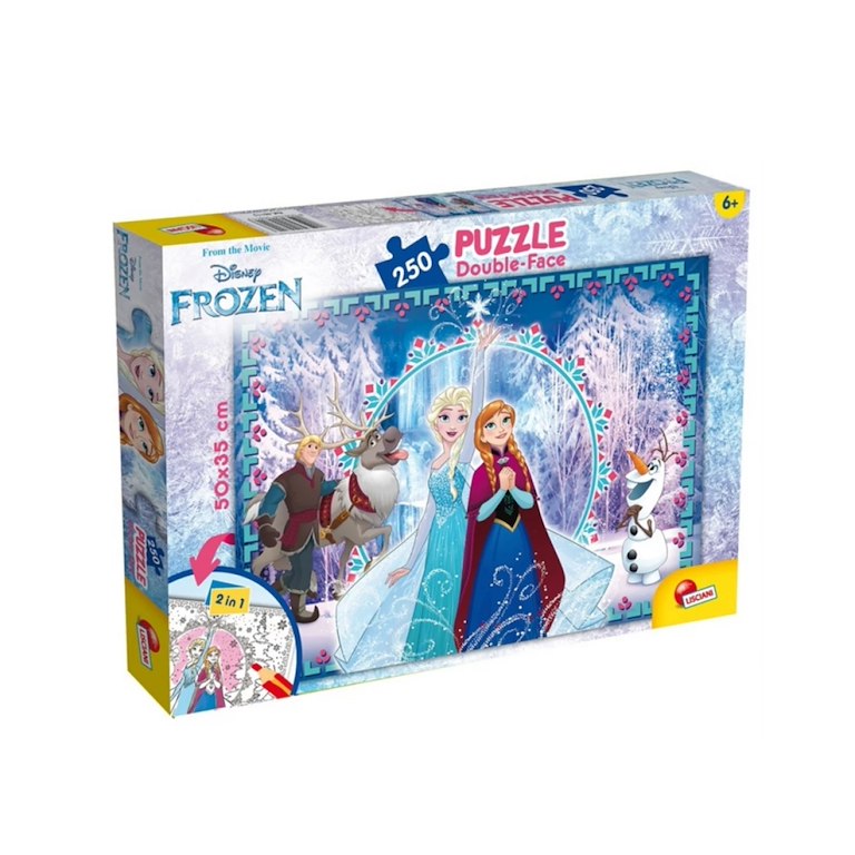 PUZZLE SLAGALICE 250 DELOVA FROZEN LISCIANI