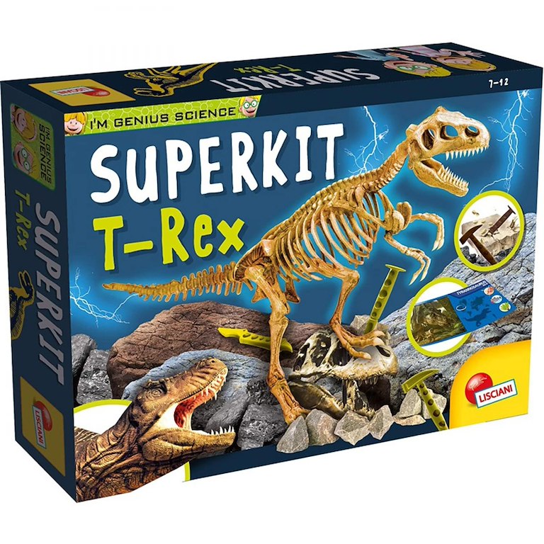 LISCIANI MALI GENIJE SUPER KIT T-REX