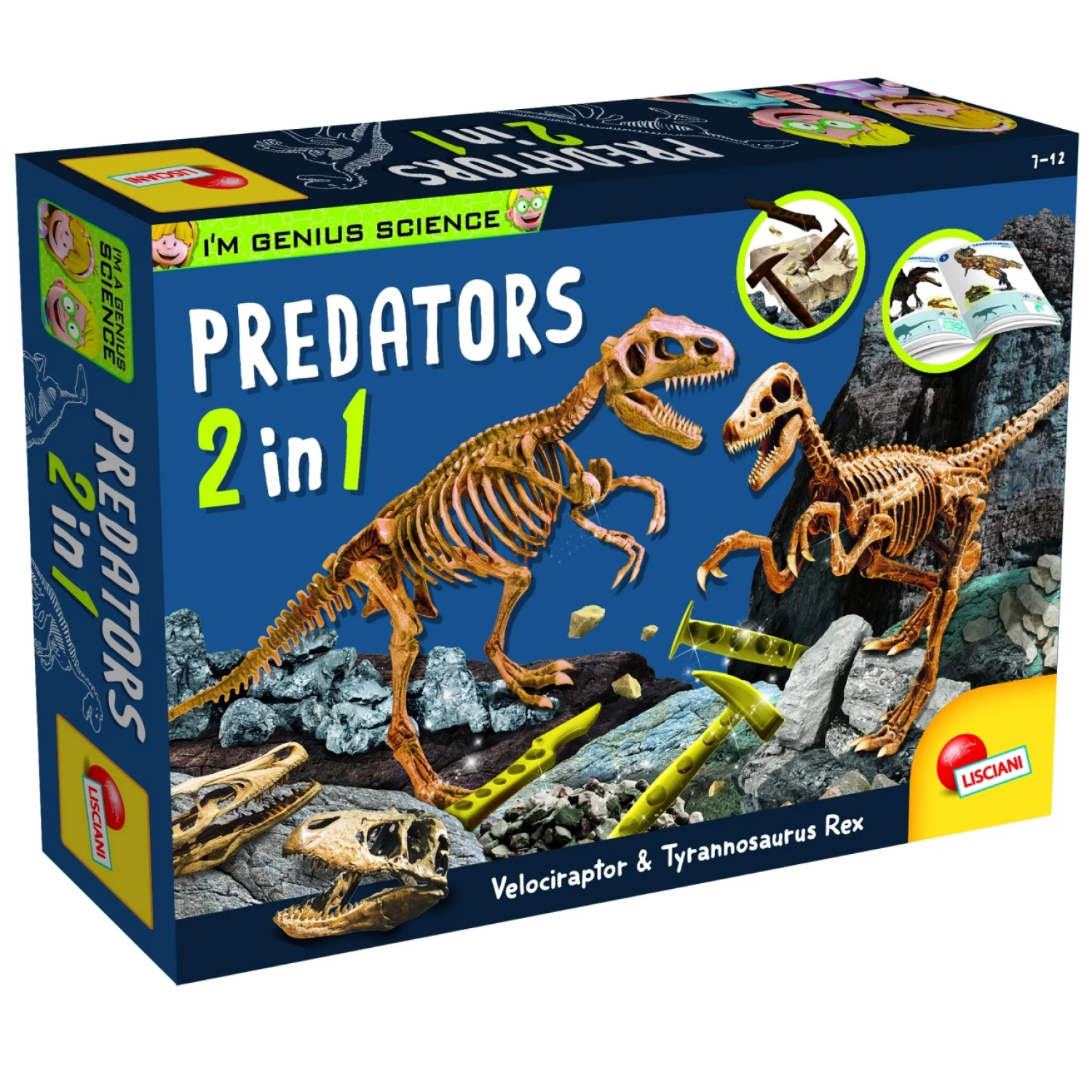 LISCIANI MALI GENIJE PREDATORI SET 2 U 1