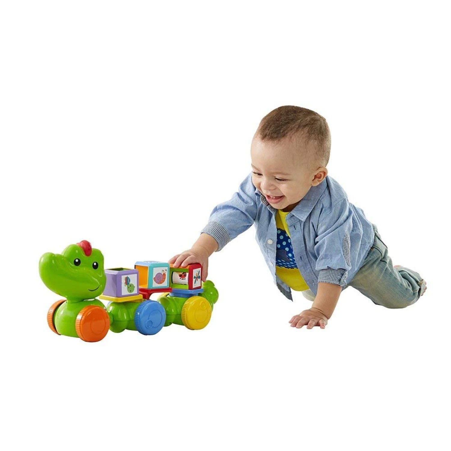 FISHER PRICE EDUKATIVNI CRAWL AROUND CROC MATTEL DGT90