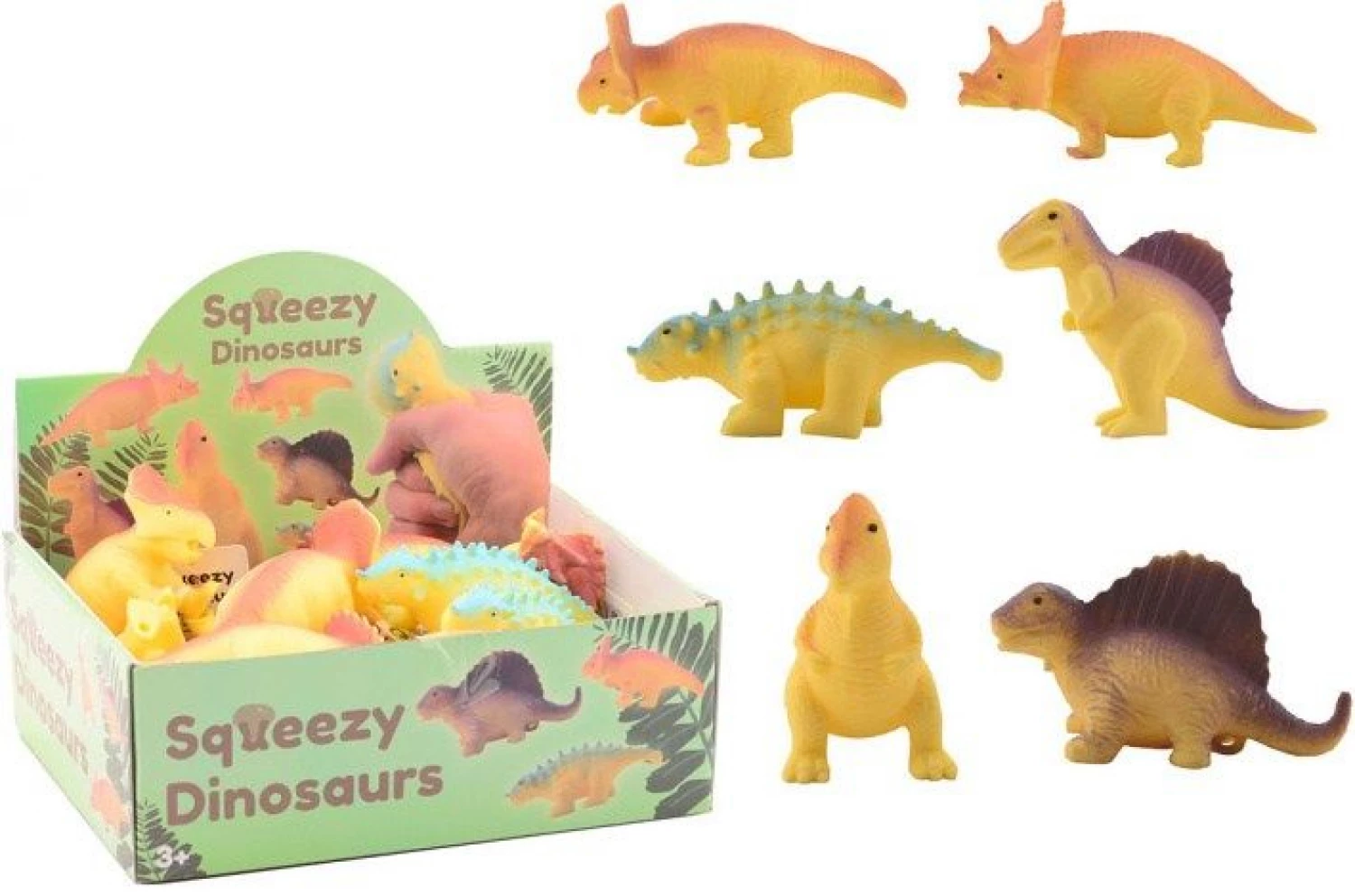 DINOSAURUS MEKANI SQUISHY