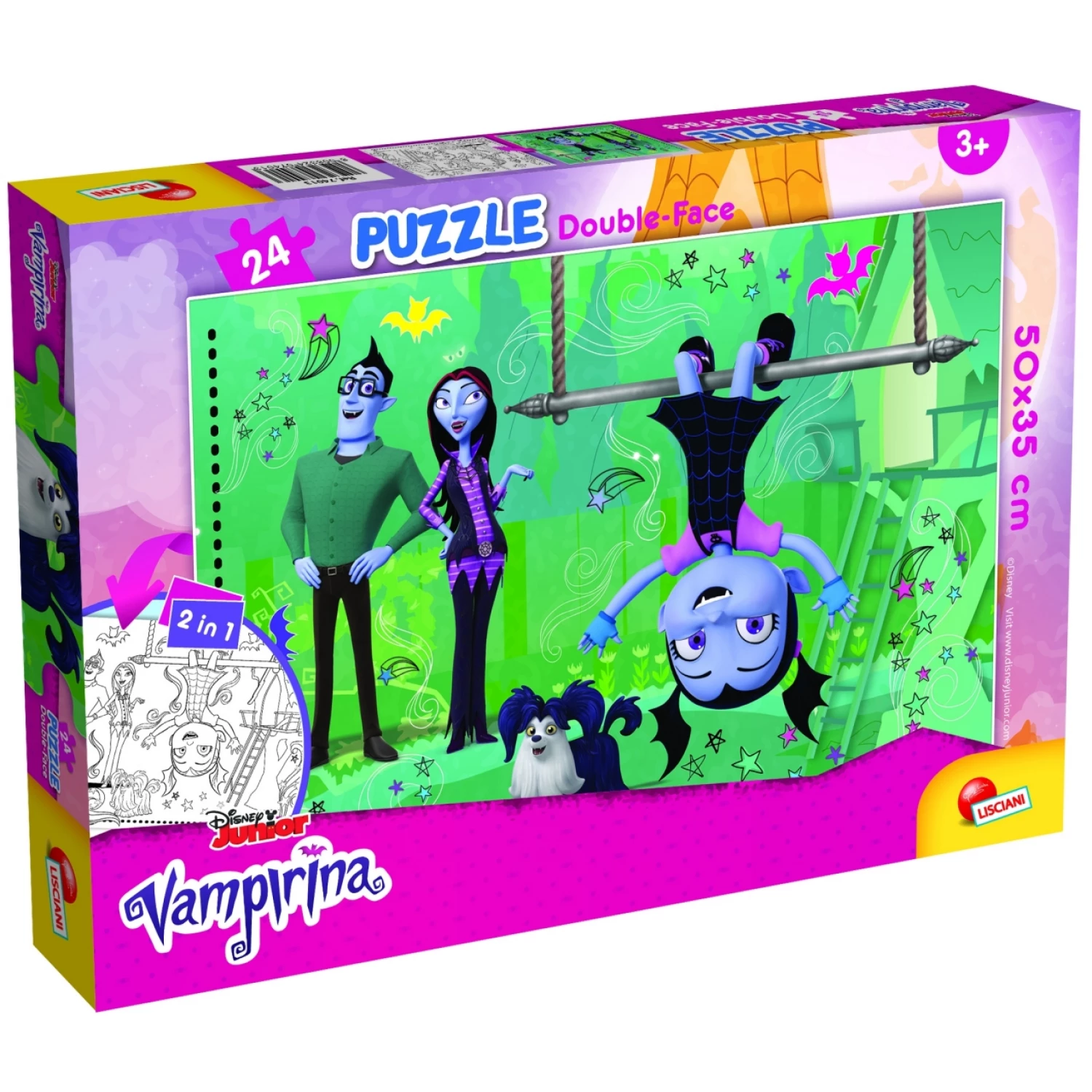 PUZZLE SLAGALICE 24 DELOVA VAMPIRINA LISCIANI