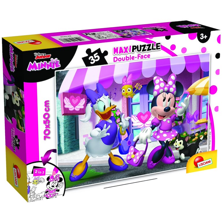 PUZZLE SLAGALICE 35 DELOVA MAXI MINNIE LISCIANI