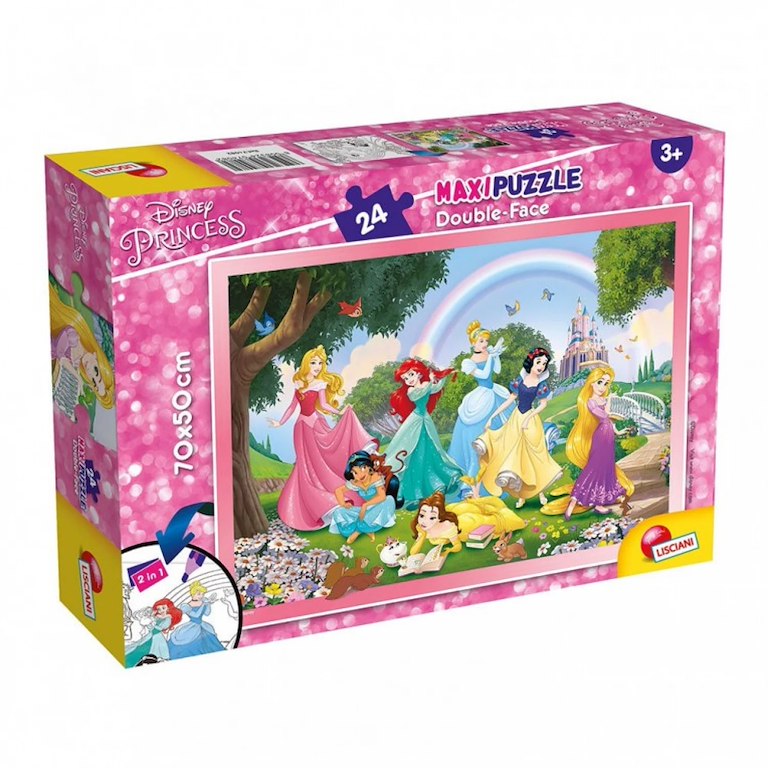 PUZZLE SLAGALICE 24 DELOVA MAXI PRINCESS LISCIANI