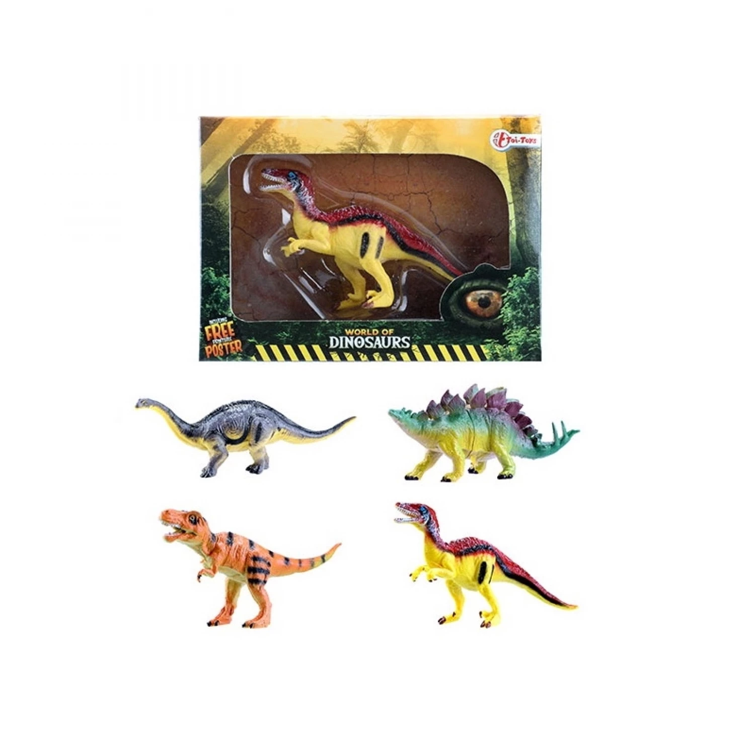 WORLD OF DINOSAURS DINOSAURUS FIGURA