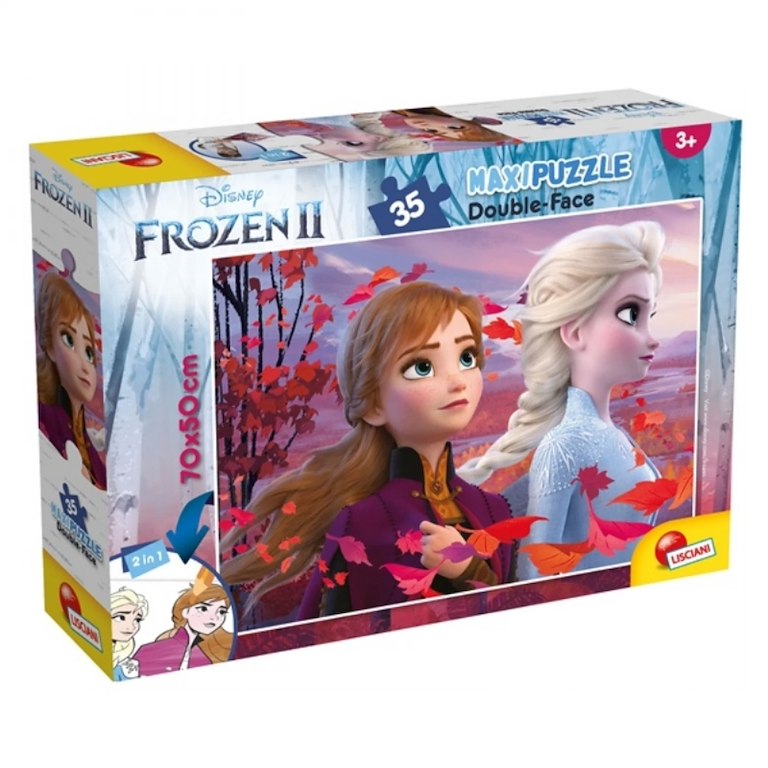 PUZZLE SLAGALICE 35 DELOVA MAXI FROZEN II LISCIANI