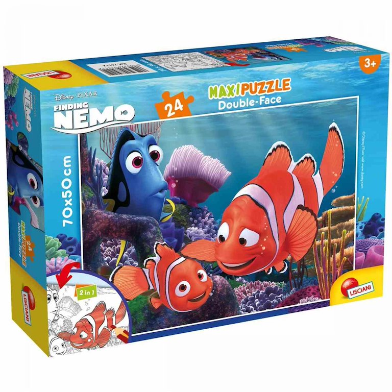 PUZZLE SLAGALICE 24 DELOVA MAXI NEMO LISCIANI