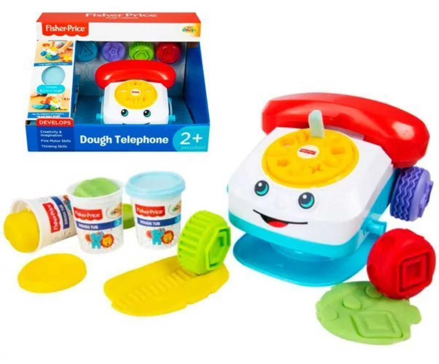 FISHER PRICE EDUKATIVNI SET TELEFON SA PLASTELINOM FPR-4831